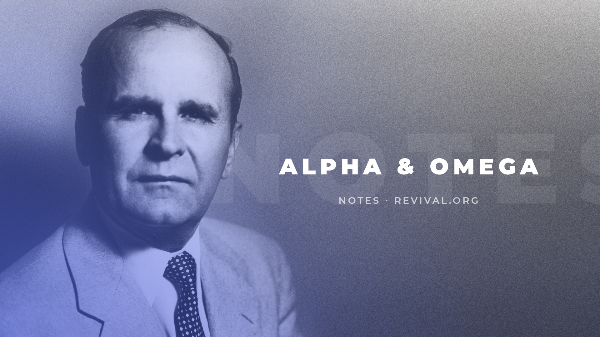 Alpha & Omega | New Hope Revival Ministries